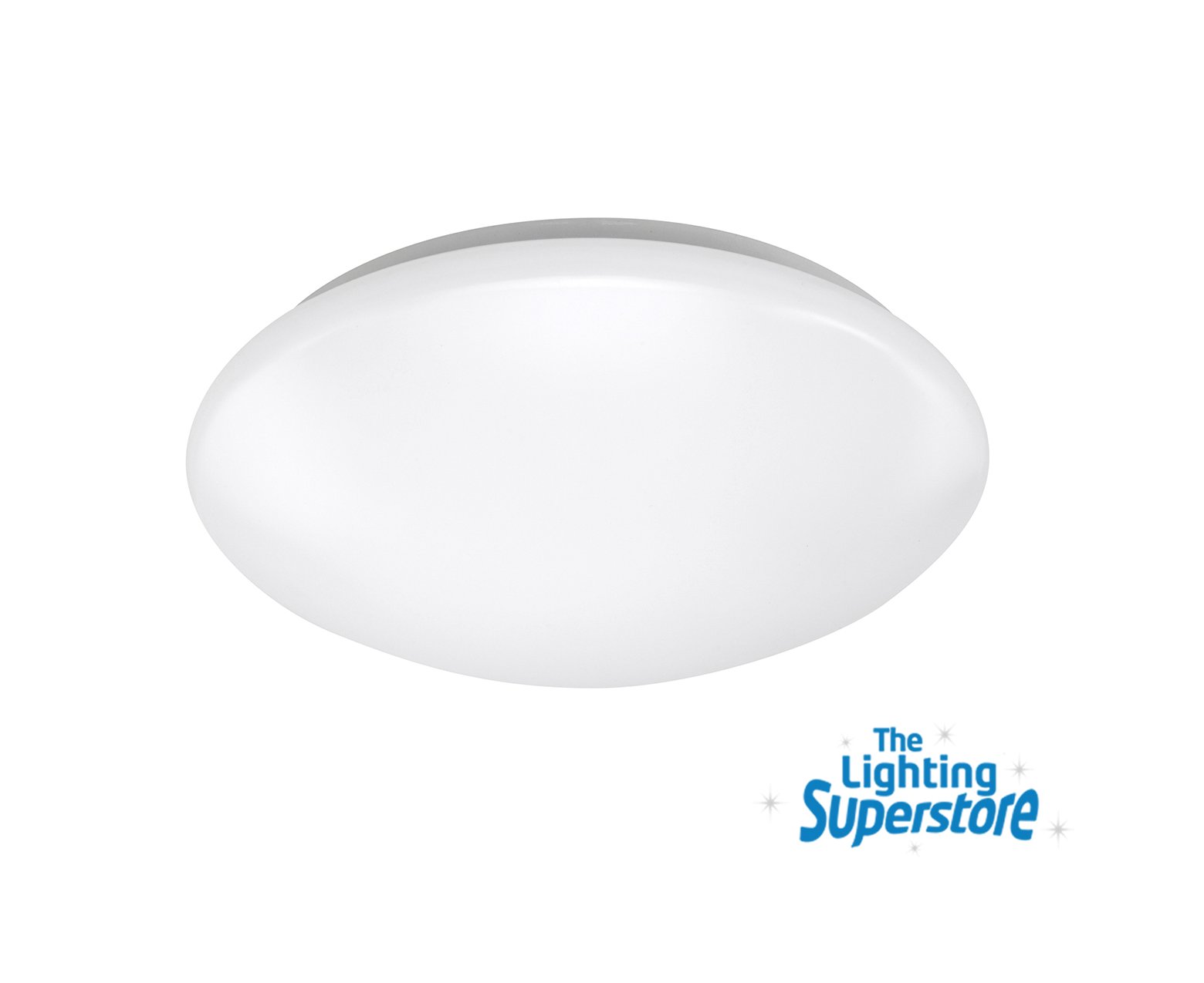 22w Fluorescent Oyster - Oyster Ceiling Lights