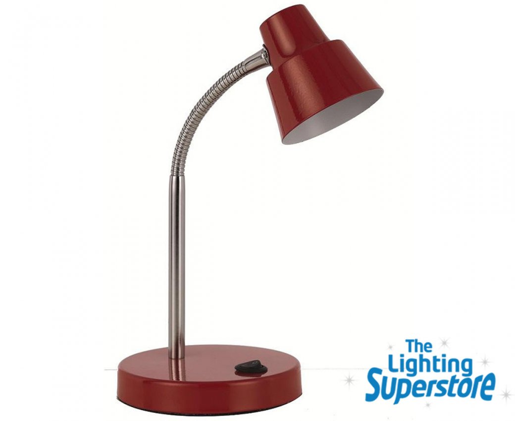 Atom Table Lamp - Red - Discontinued Table and Floor