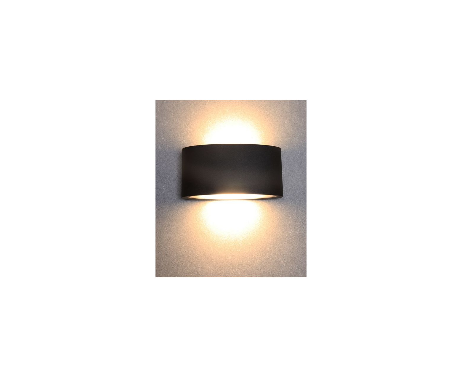 Tama Series LED Exterior Wall Light - Black - NEW