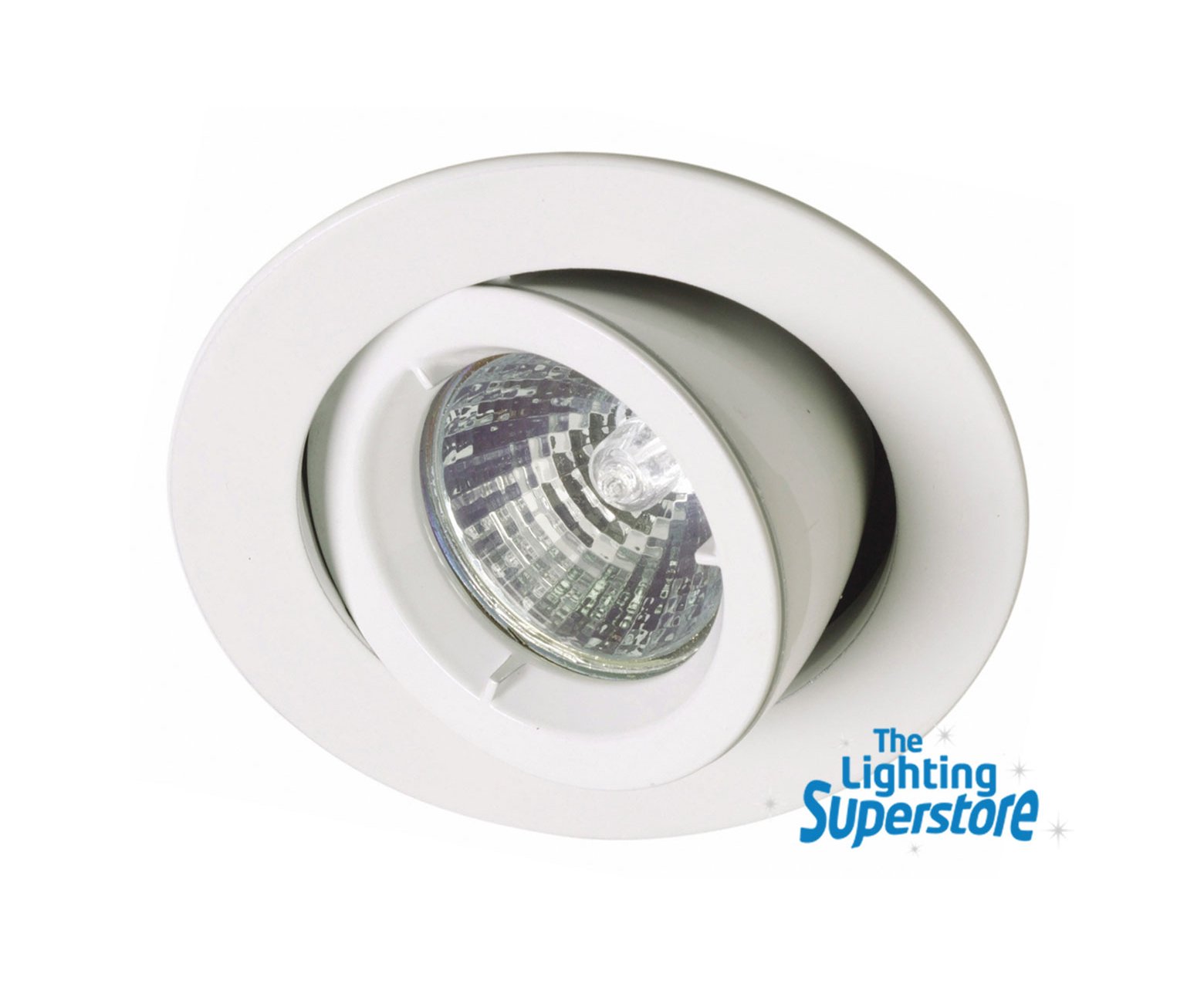 Gimble White Round Downlight Kit - Halogen Down Lights